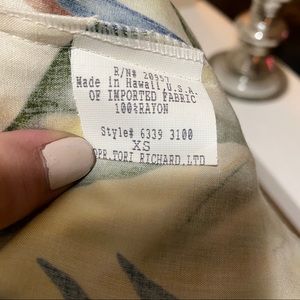 Tori Richard | Dresses | Tori Richard Yellow Hibiscus Hawaiian Print ...